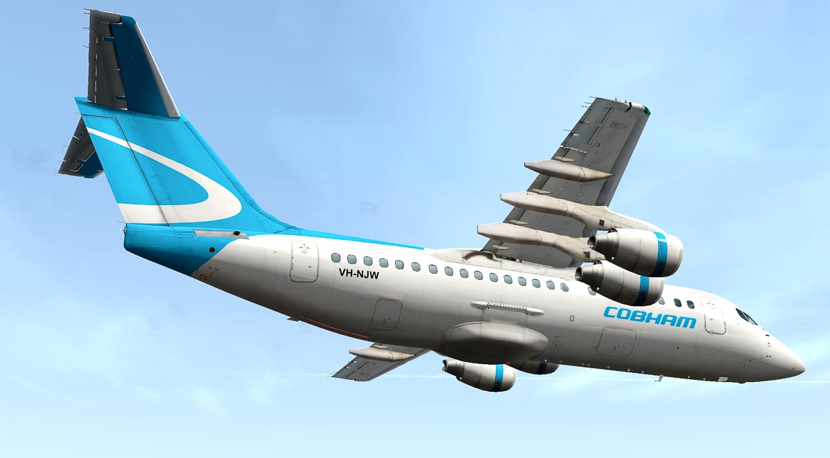 Cobham VH-NJW for Avro RJ85 - Aircraft Skins - Liveries - X-Plane.Org Forum