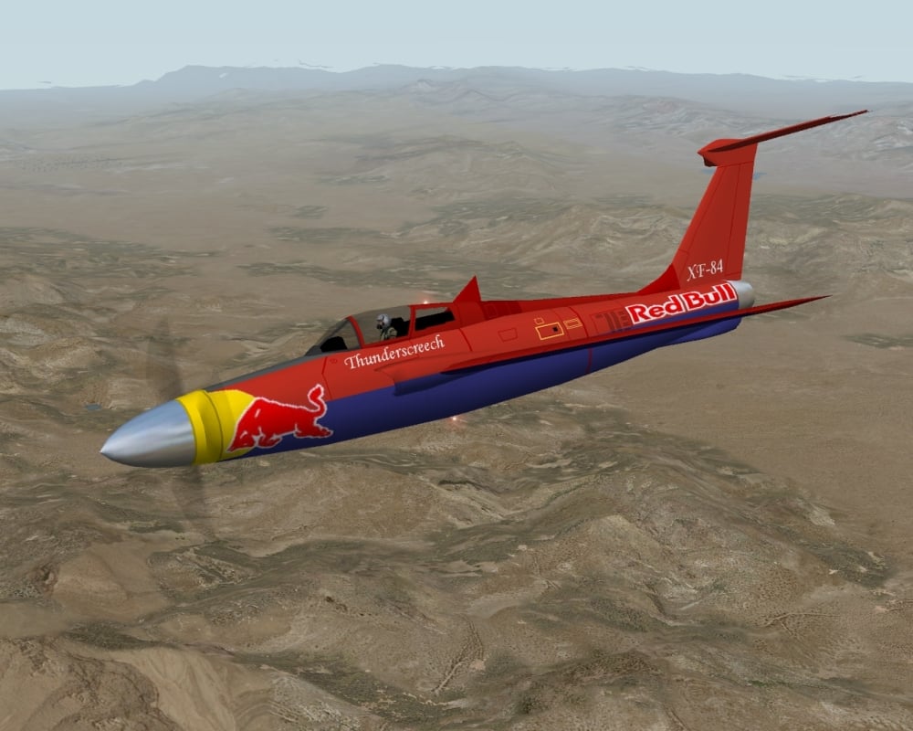 Republic XF-84H "Thunderscreech" v9.50 - Military Fixed-Wing 1946 and ...