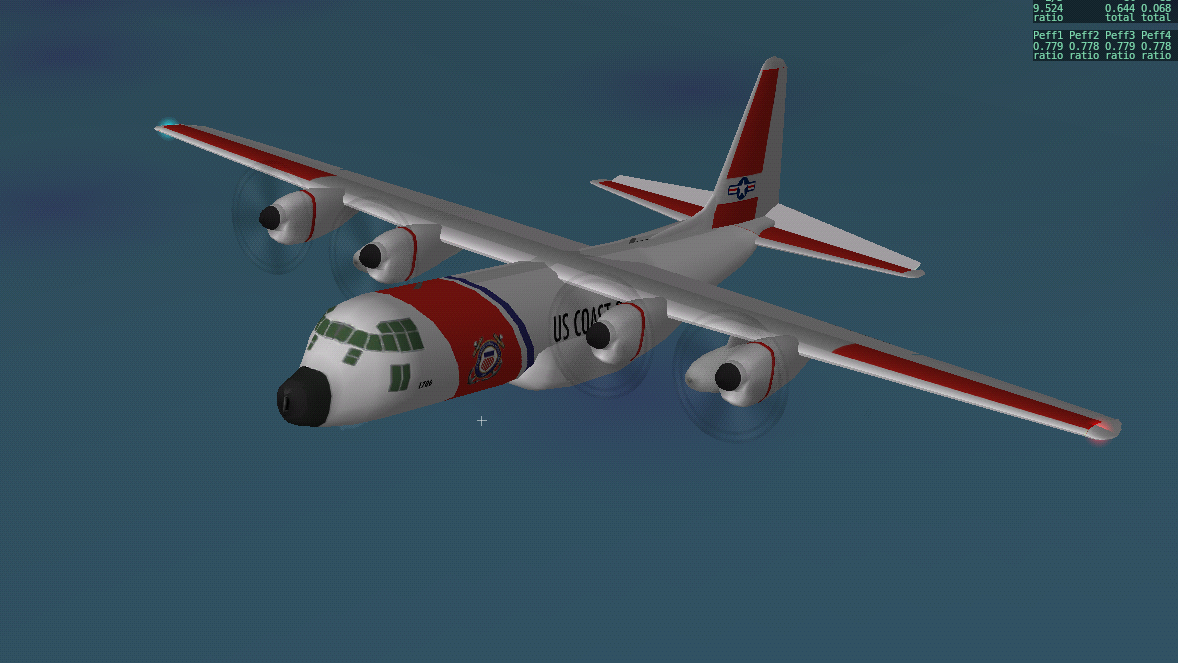 US Coast Guard C130 - Military Fixed-Wing 1946 and after - X-Plane.Org ...