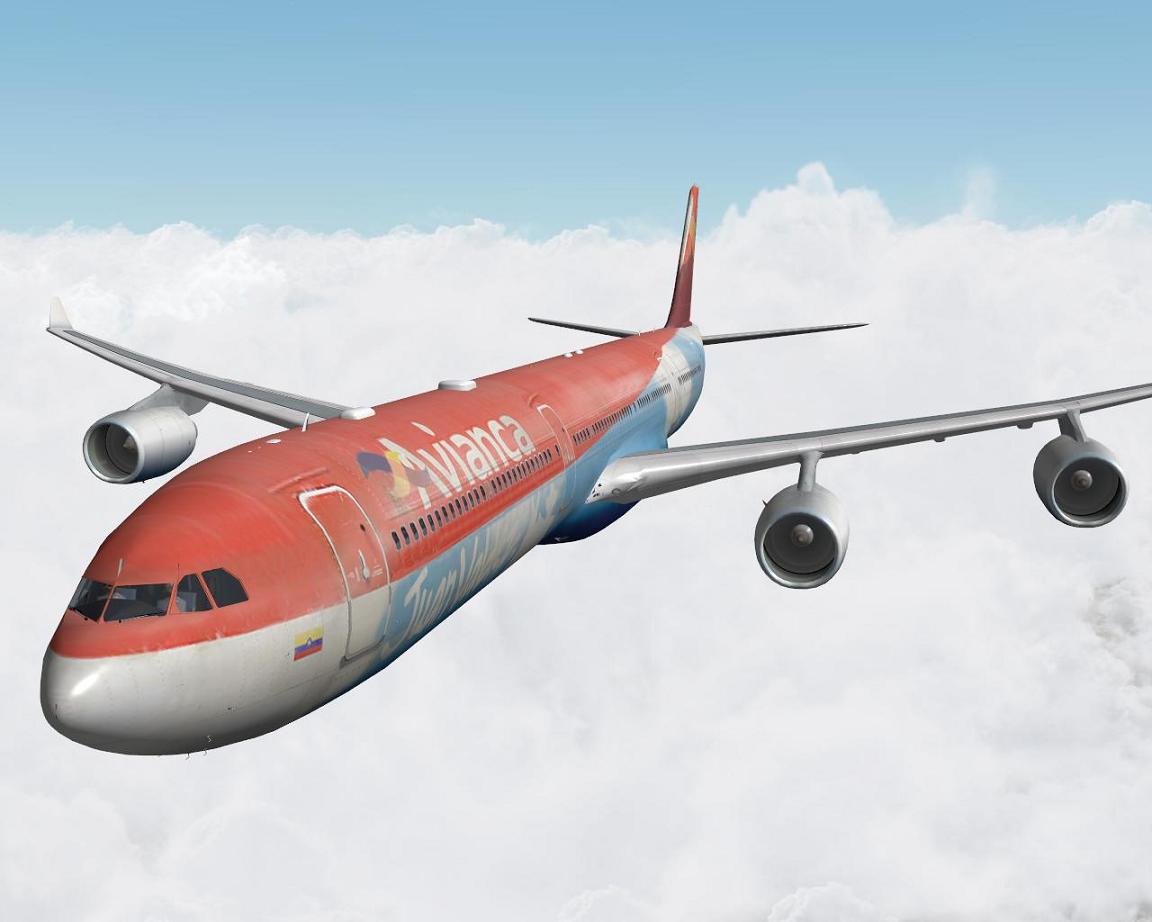Avianca A340-600 for Samen's - Aircraft Skins - Liveries - X-Plane.Org ...