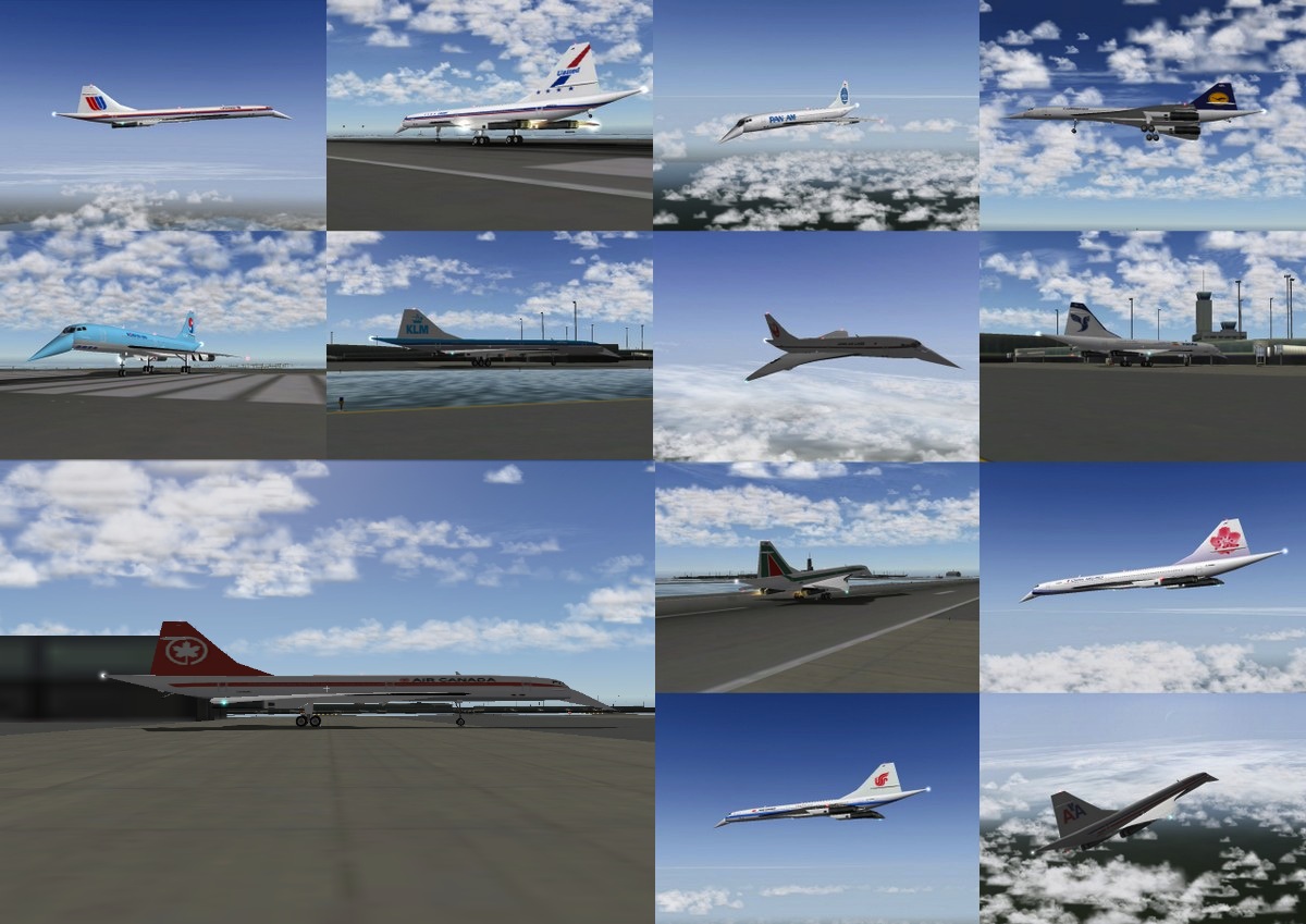 Concorde Livery Pack - Aircraft Skins - Liveries - X-Plane.Org Forum