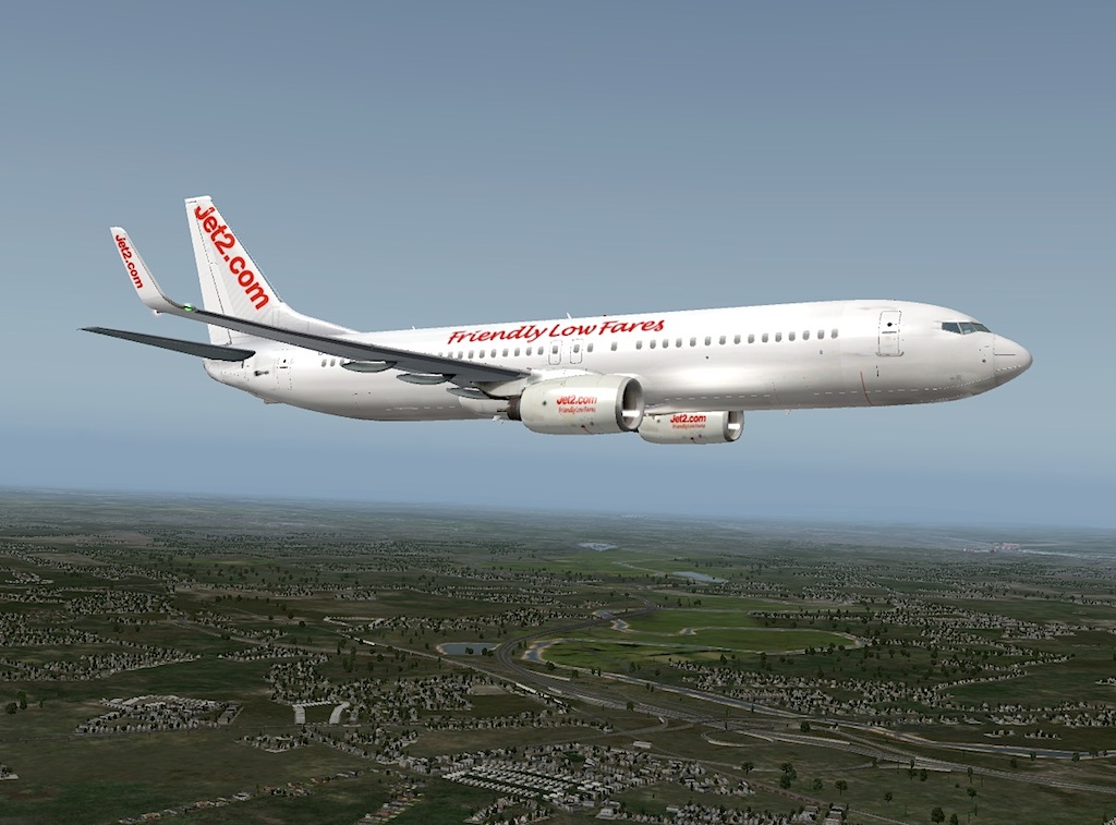 Jet2 Plain Livery G-GDFS for EADT x737 - Aircraft Skins - Liveries - X ...