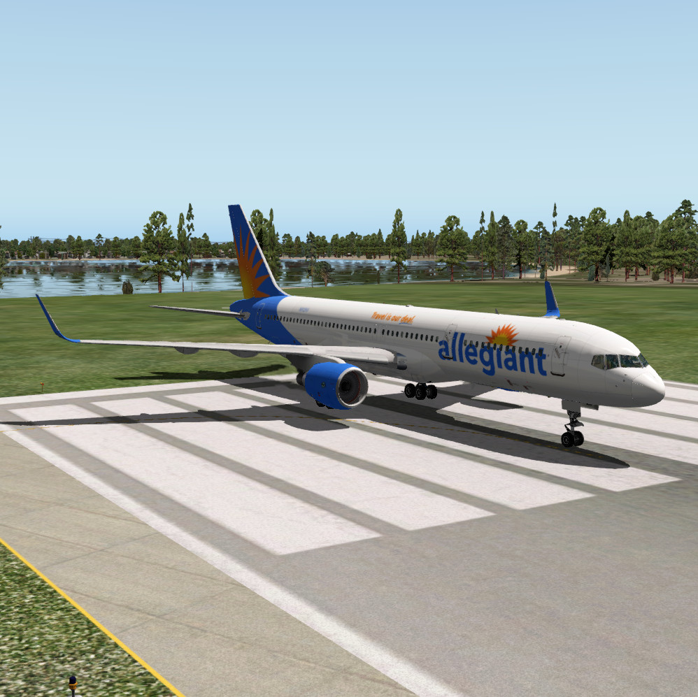 Allegiant Air FF757-200 Livery RR/PW - Aircraft Skins - Liveries - X ...