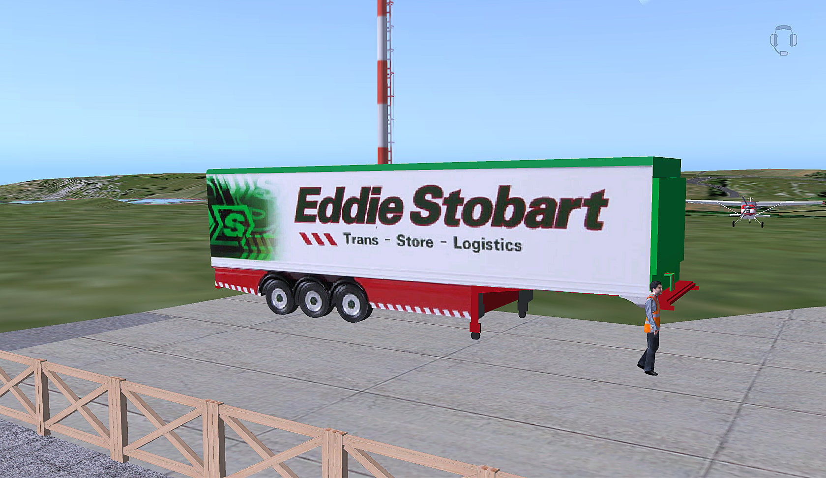 Eddie Stobart Trailer UK (Static) - Objects - X-Plane.Org Forum