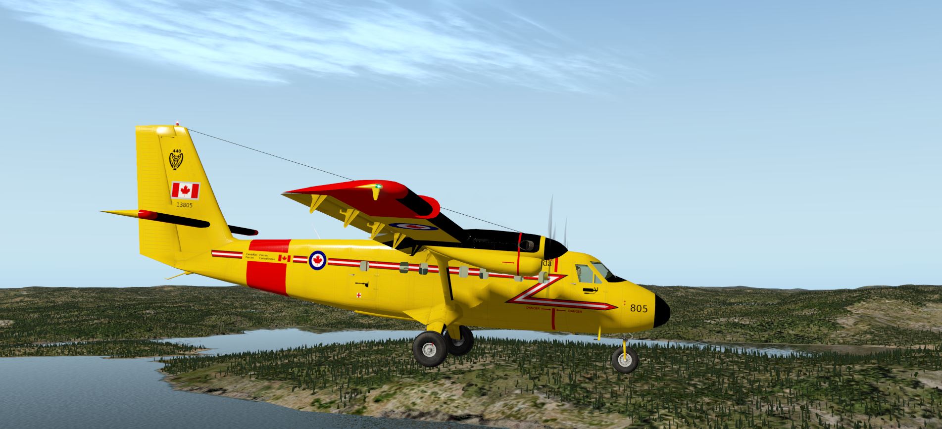 RCAF 440 Sqn (SAR) Livery for Aero Pedro's DHC-6 3D v2.3 - Aircraft ...