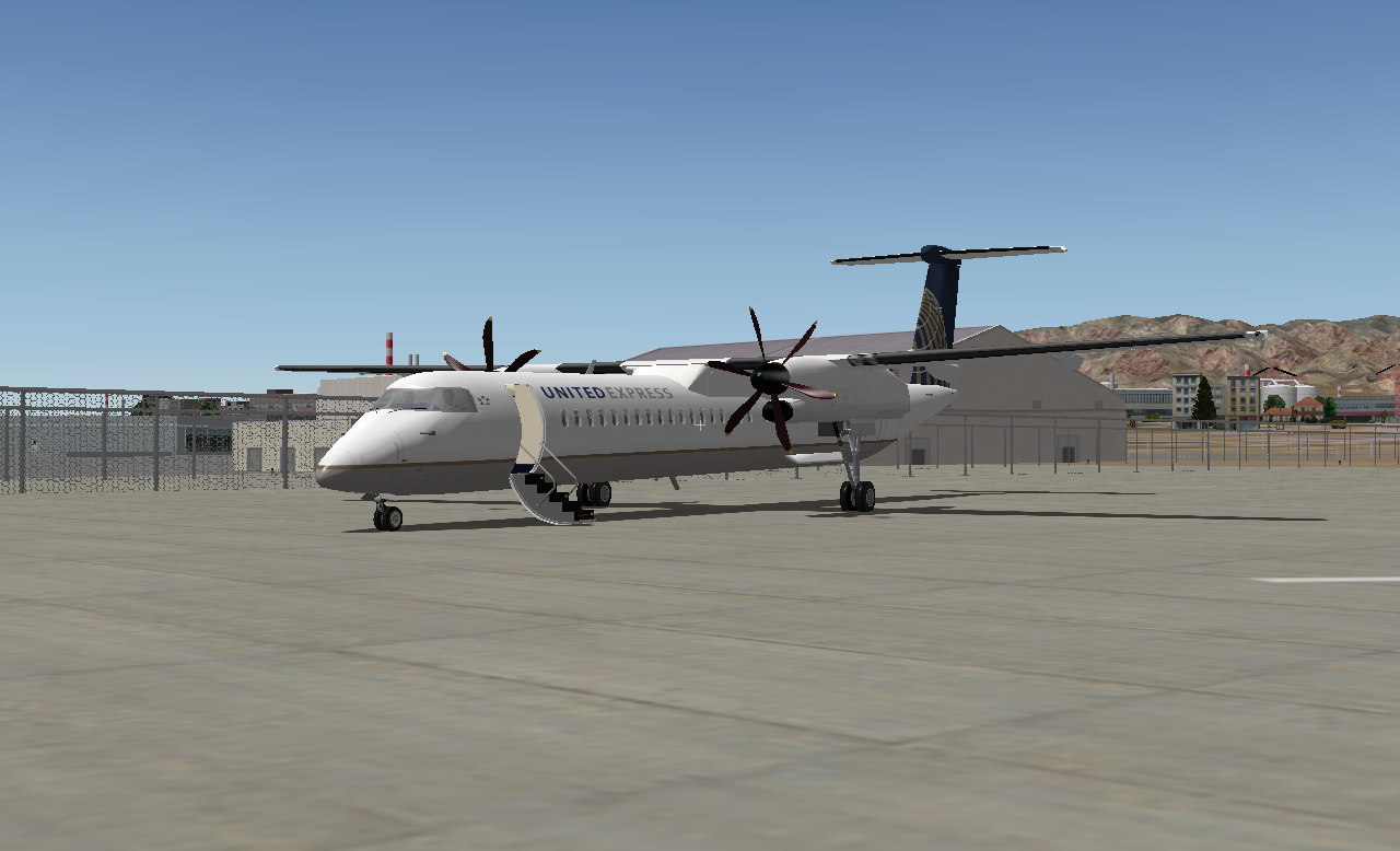 New United Express livery for Rivere's Q400 - Aircraft Skins - Liveries ...