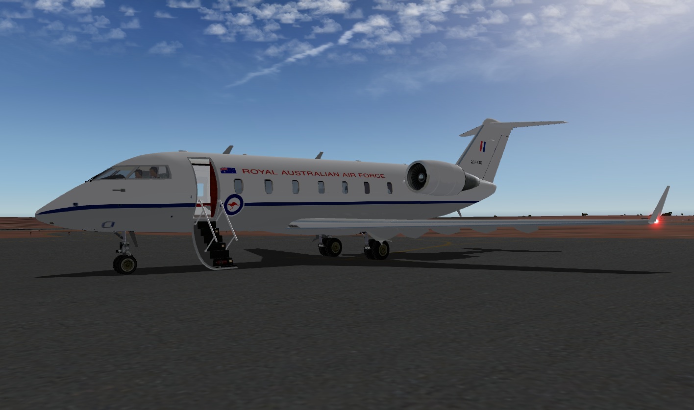 RAAF Challenger 604 A37-001 Livery - Aircraft Skins - Liveries - X ...
