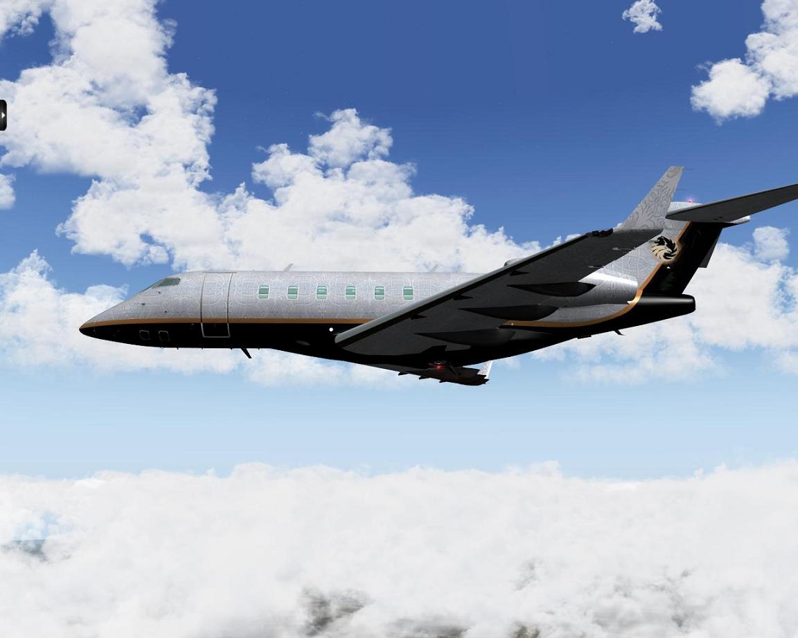 VP-BRT Challenger 300 Livery (Ddenn's payware acf) - Aircraft Skins ...