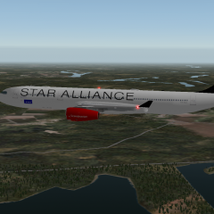 Repaint for A333 Star Alliance SAS - Payware Aircraft - X-Plane.Org Forum