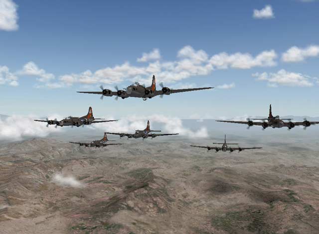 B-17 FORMATION - Military Fixed-Wing before 1946 - X-Plane.Org Forum