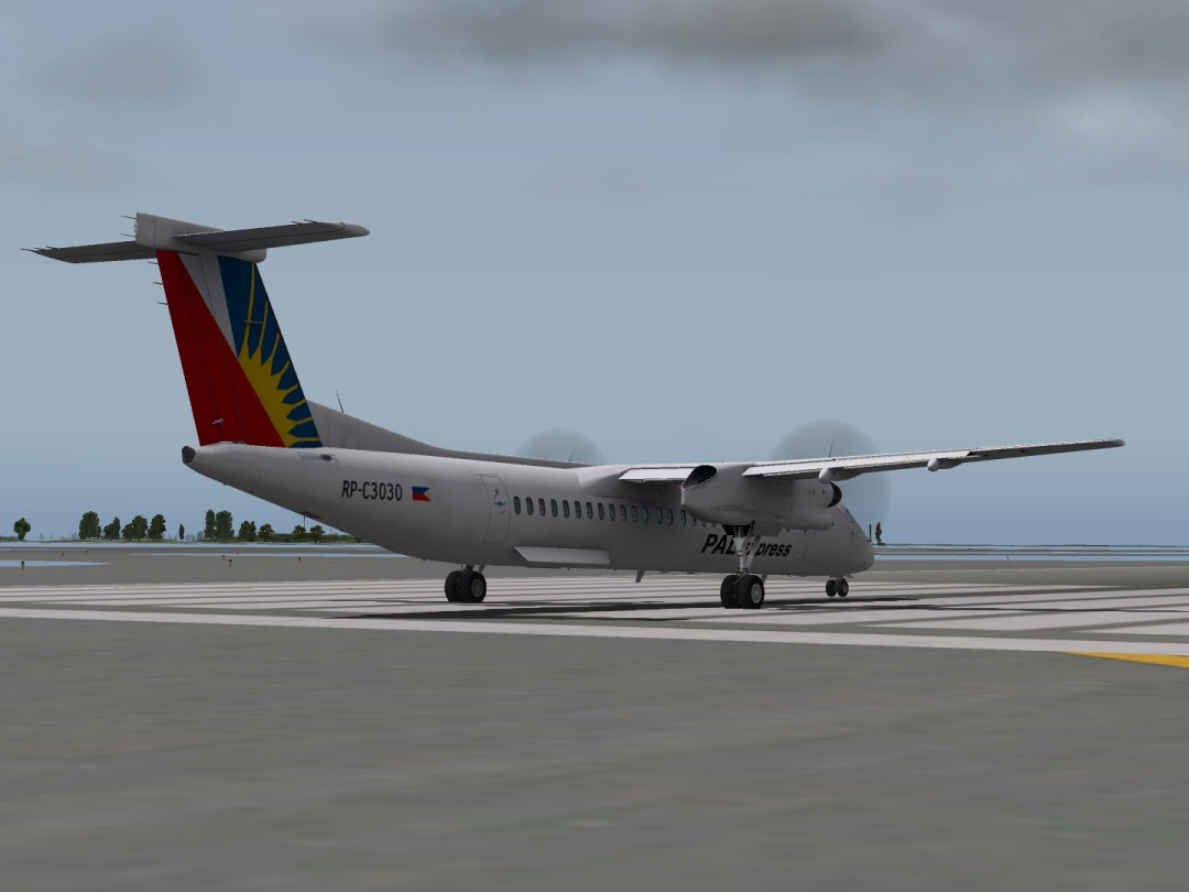 PAL EXpress livery for FJS Dash8 Q400 Hi/Standard - Aircraft Skins ...