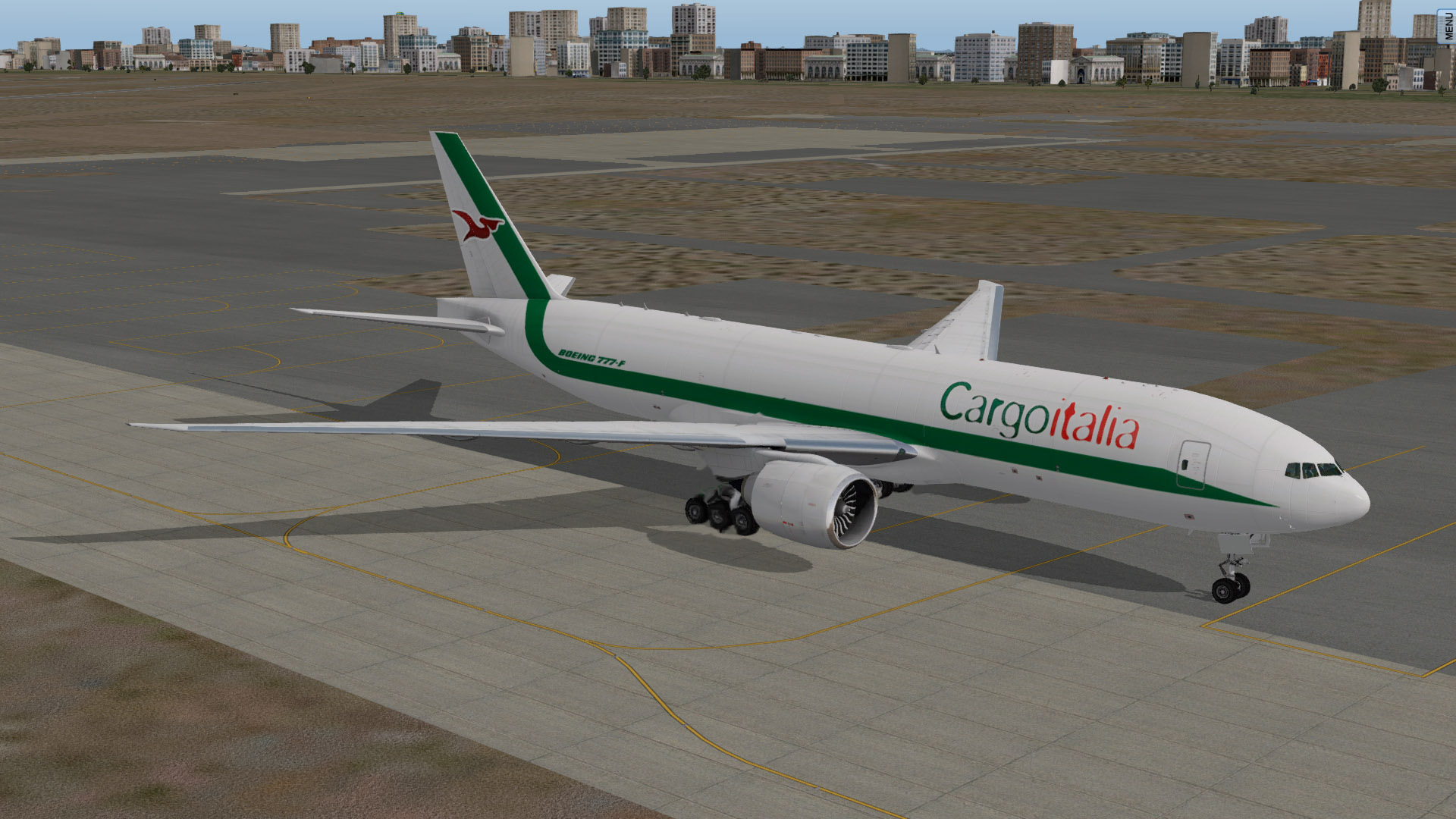 CargoItalia - Boeing 777-200 F - Aircraft Skins - Liveries - X-Plane ...