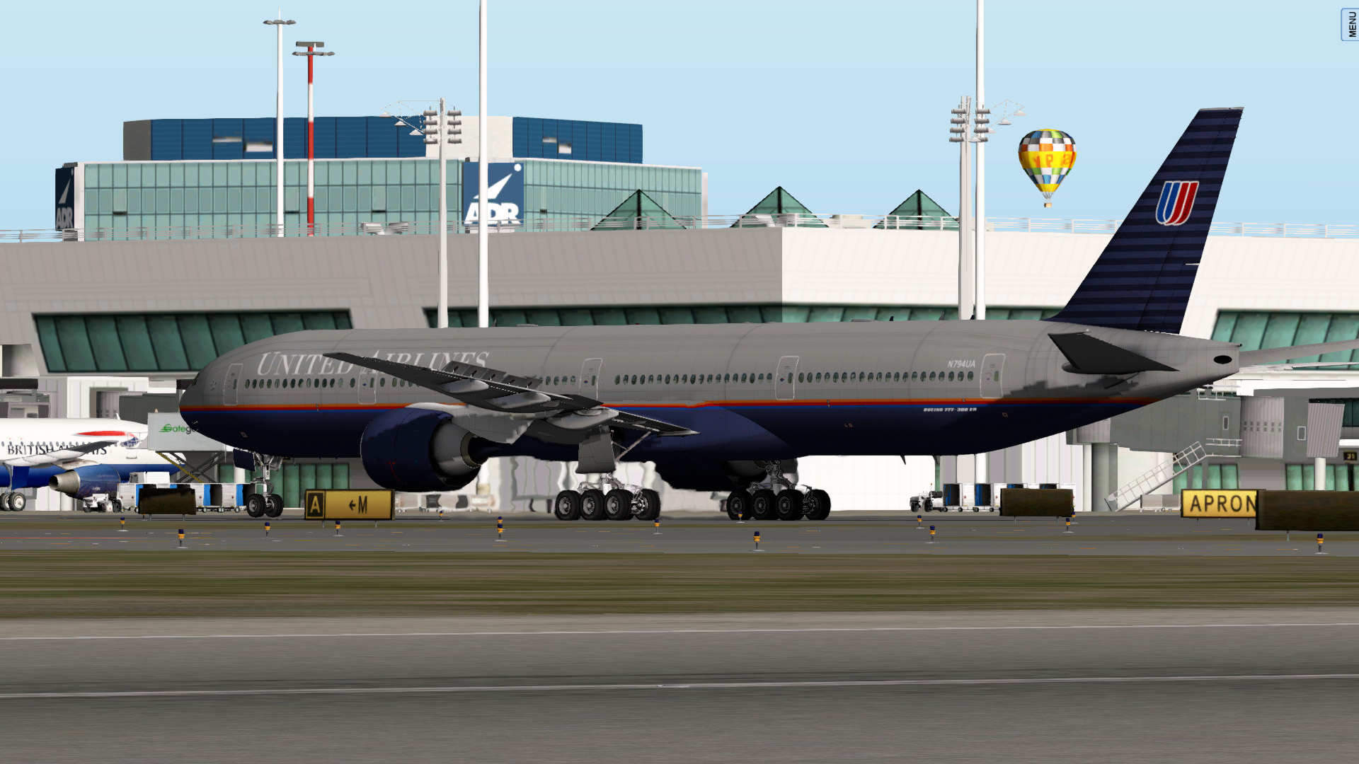 Old United - Boeing 777-300 ER - Aircraft Skins - Liveries - X-Plane ...
