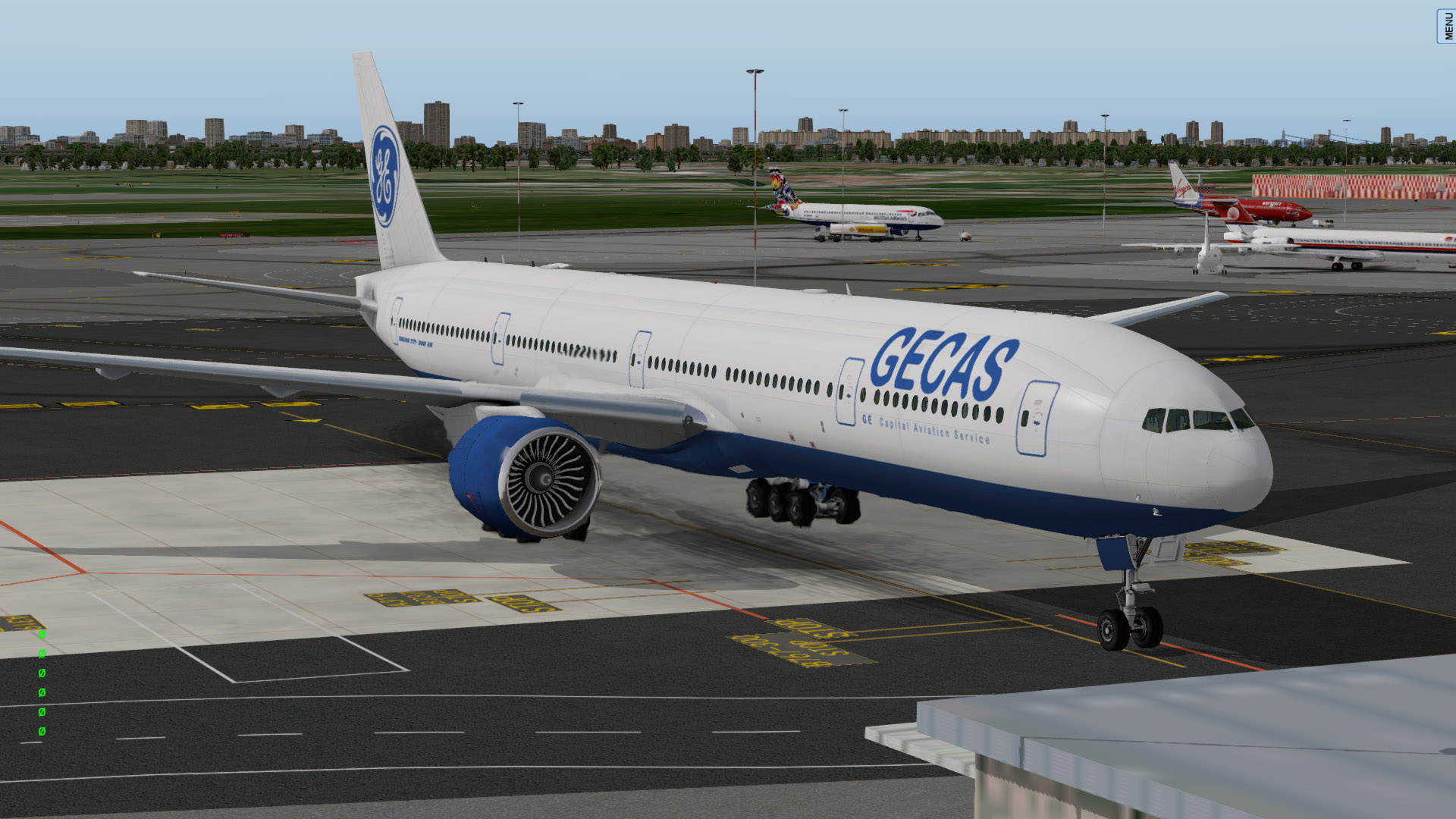 GECAS - Boeing 777-300 ER - Aircraft Skins - Liveries - X-Plane.Org Forum