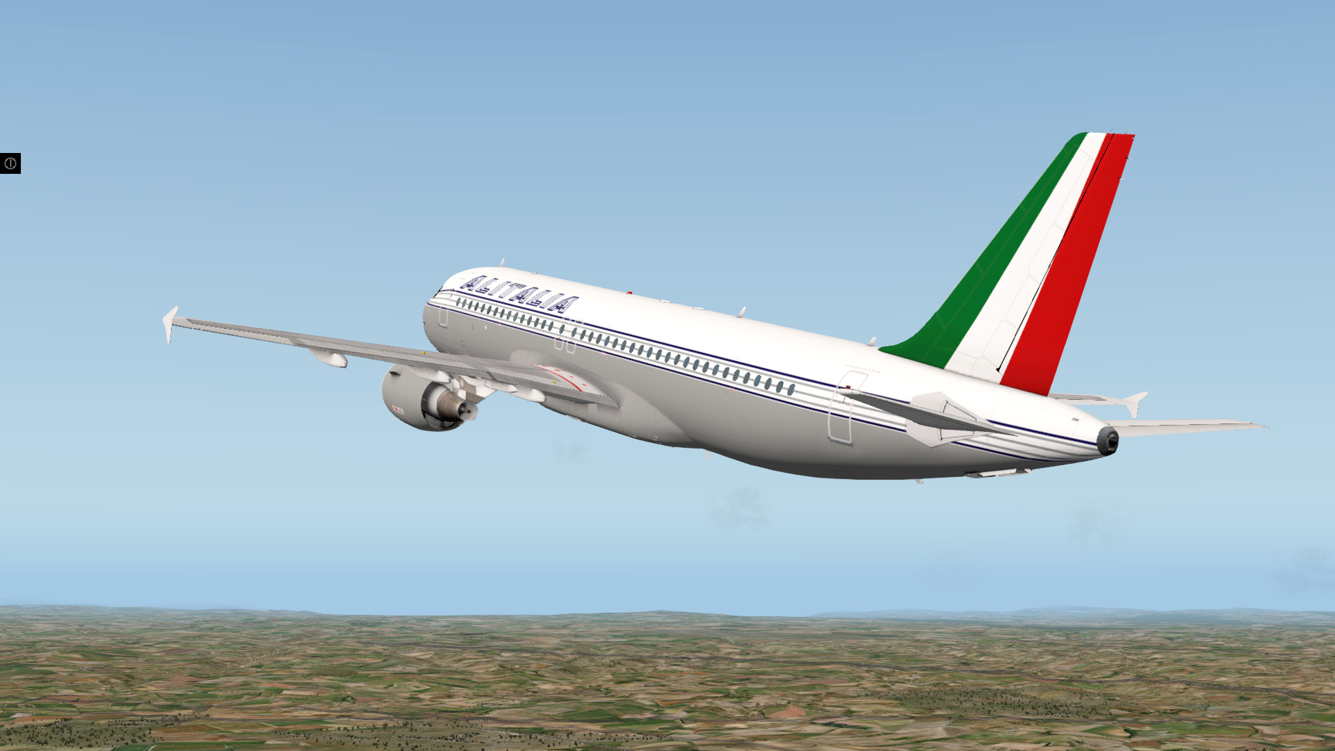 Alitalia Retro - Airbus A320 NEO - Aircraft Skins - Liveries - X-Plane ...
