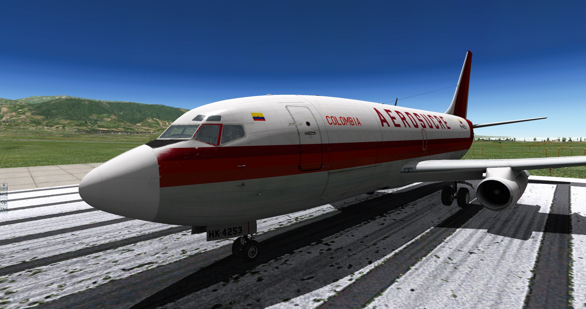 AEROSUCRE livery 732 FlyJSim - 732 TwinJet Paints - X-Plane.Org Forum