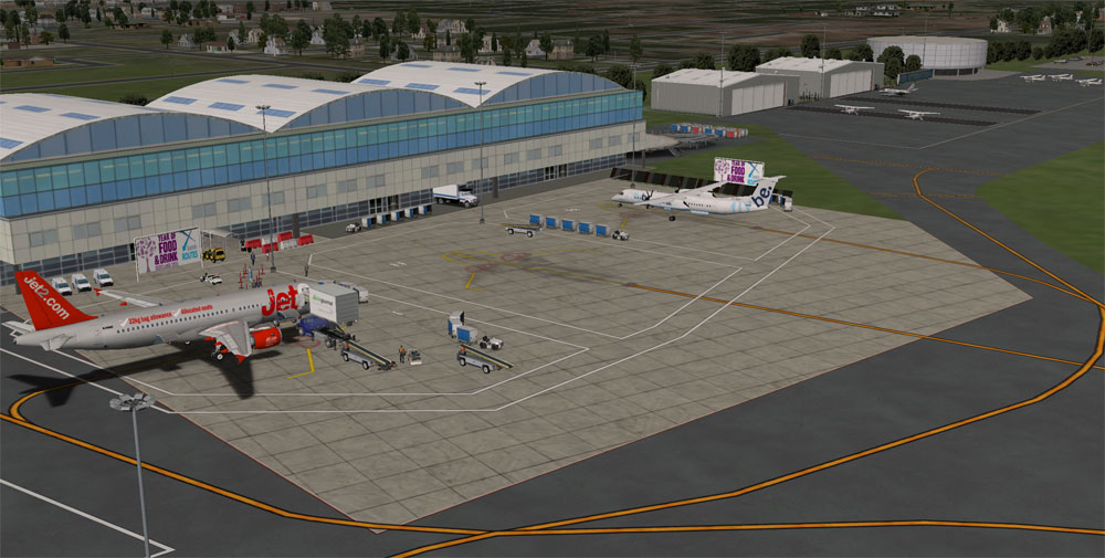 EGNH Blackpool Airport - Scenery Packages - X-Plane.Org Forum