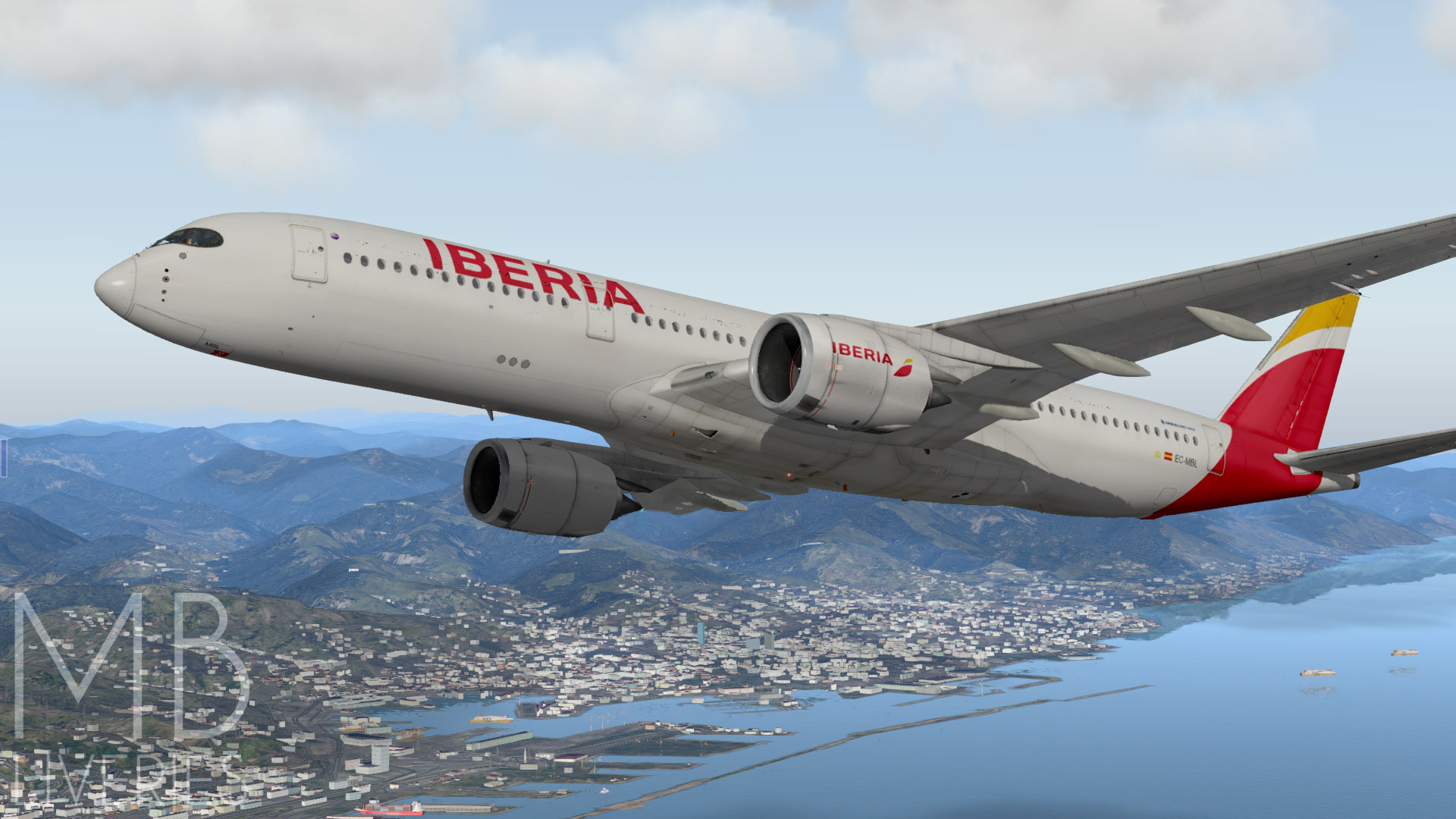 Iberia - Airbus A350-900XWB - Aircraft Skins - Liveries - X-Plane.Org Forum