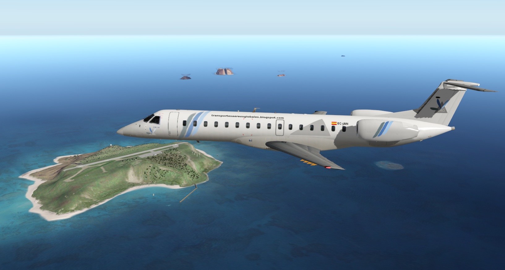 ERJ 140 TAG - Aircraft Skins - Liveries - X-Plane.Org Forum