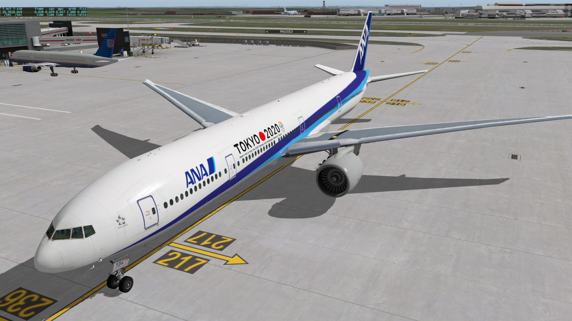 ANA B777-300ER JA734A - Aircraft Skins - Liveries - X-Plane.Org Forum