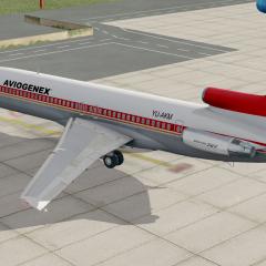 Aviogenex - Boeing 727-200Adv FlyJSim - Aircraft Skins - Liveries - X ...