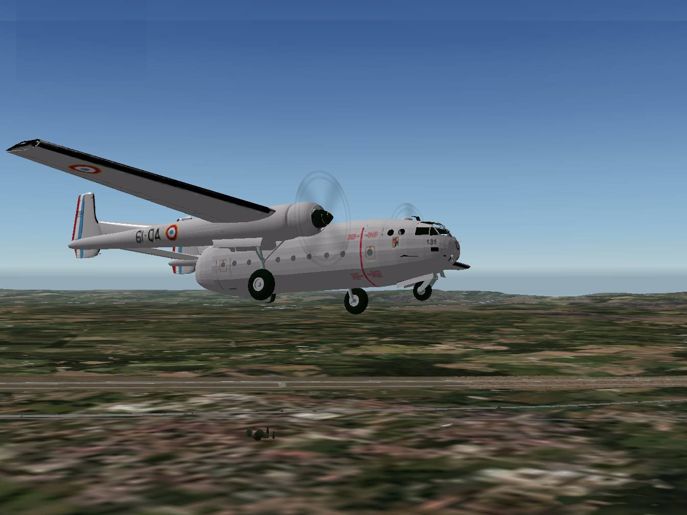 Nord 2501 Noratlas - Military Fixed-Wing 1946 and after - X-Plane.Org Forum