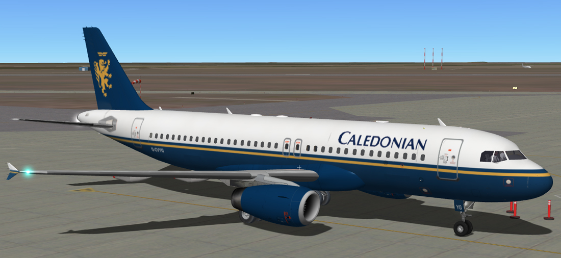 Caledonian Airways livery for QPAC A320 - Aircraft Skins - Liveries - X ...