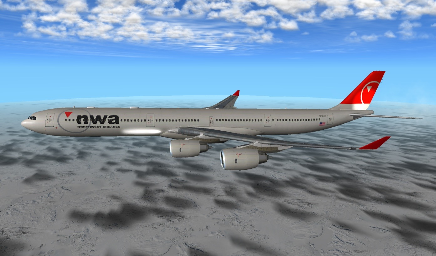 A340-600 NWA - Aircraft Skins - Liveries - X-Plane.Org Forum