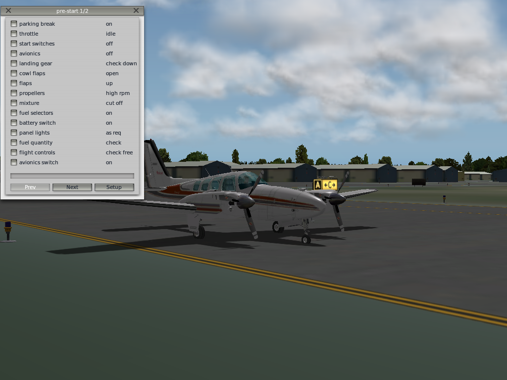 beechcraft baron 58 checklist - Utilities - X-Plane.Org Forum