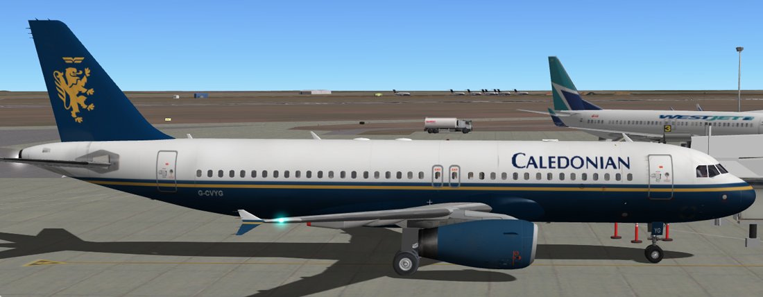 Caledonian Airways livery for QPAC A320 - Aircraft Skins - Liveries - X ...
