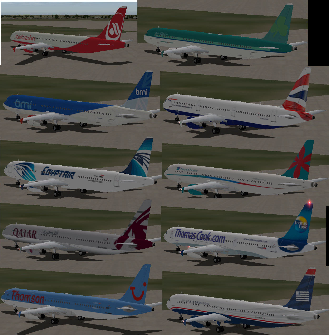 Livery Pack A321 - Aircraft Skins - Liveries - X-Plane.Org Forum