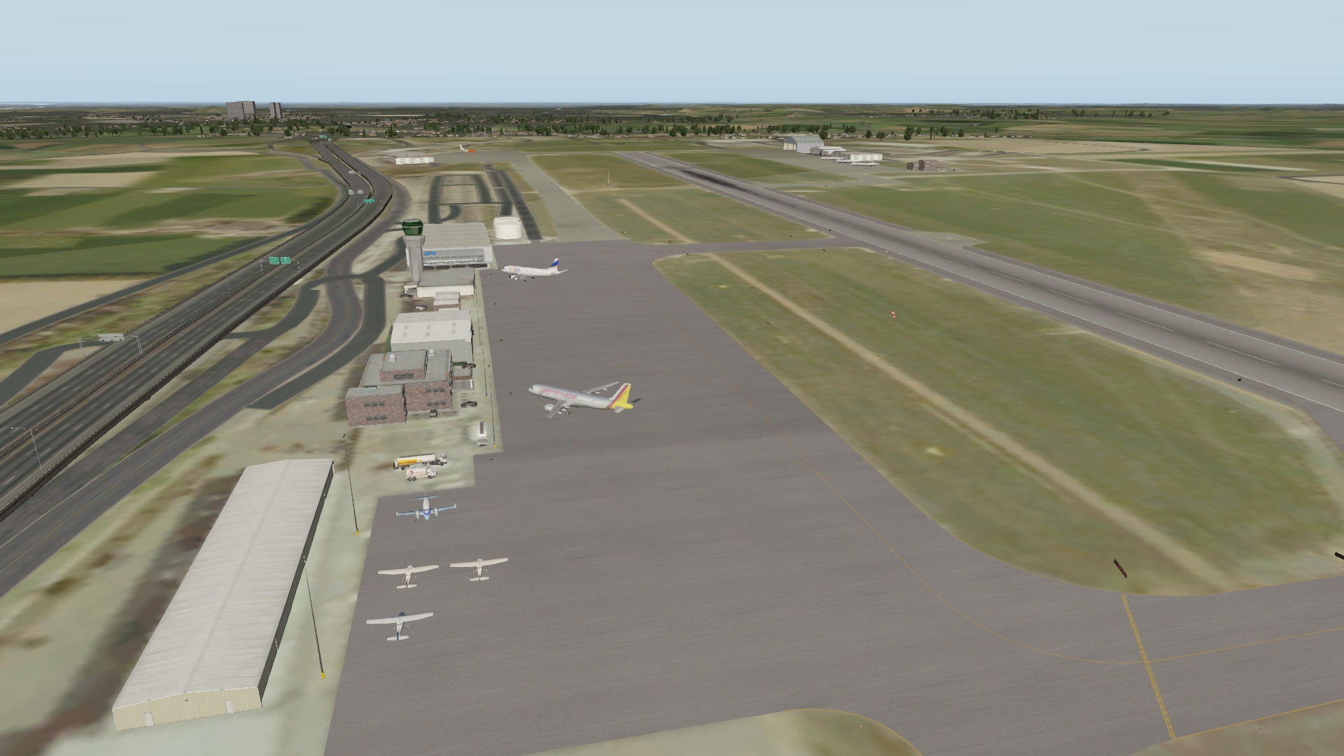 EHBK Maastricht-Aachen Airport Scenery - Scenery Packages - X-Plane.Org ...
