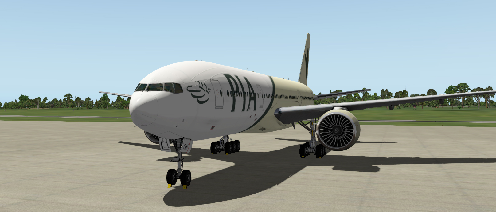 pakistan airlines to ramzzess 777-200 - Aircraft Skins - Liveries - X ...