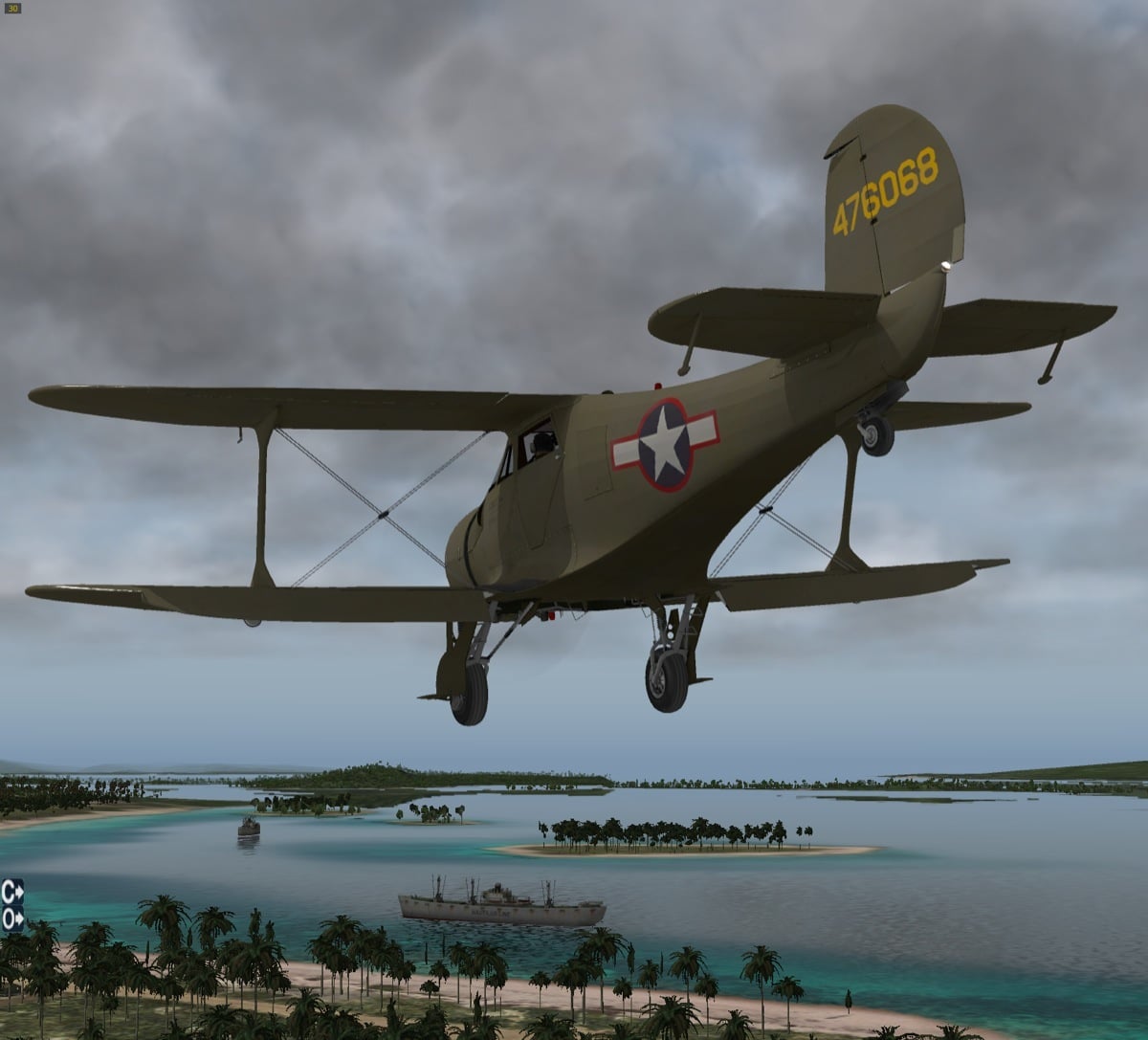 Alabeo Staggerwing USAAF 8th AF livery, England 1943. - Aircraft Skins ...