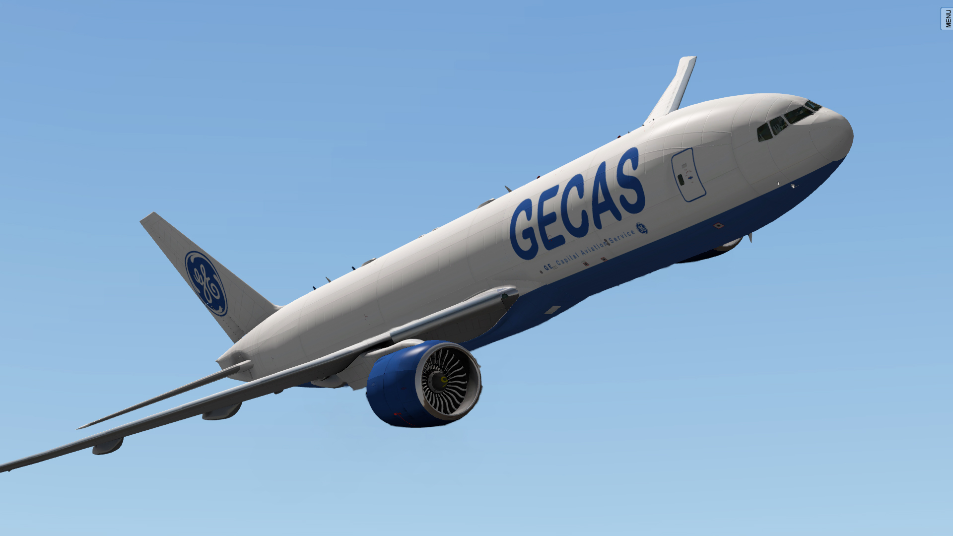 GECAS - Boeing 777-200 F - Aircraft Skins - Liveries - X-Plane.Org Forum