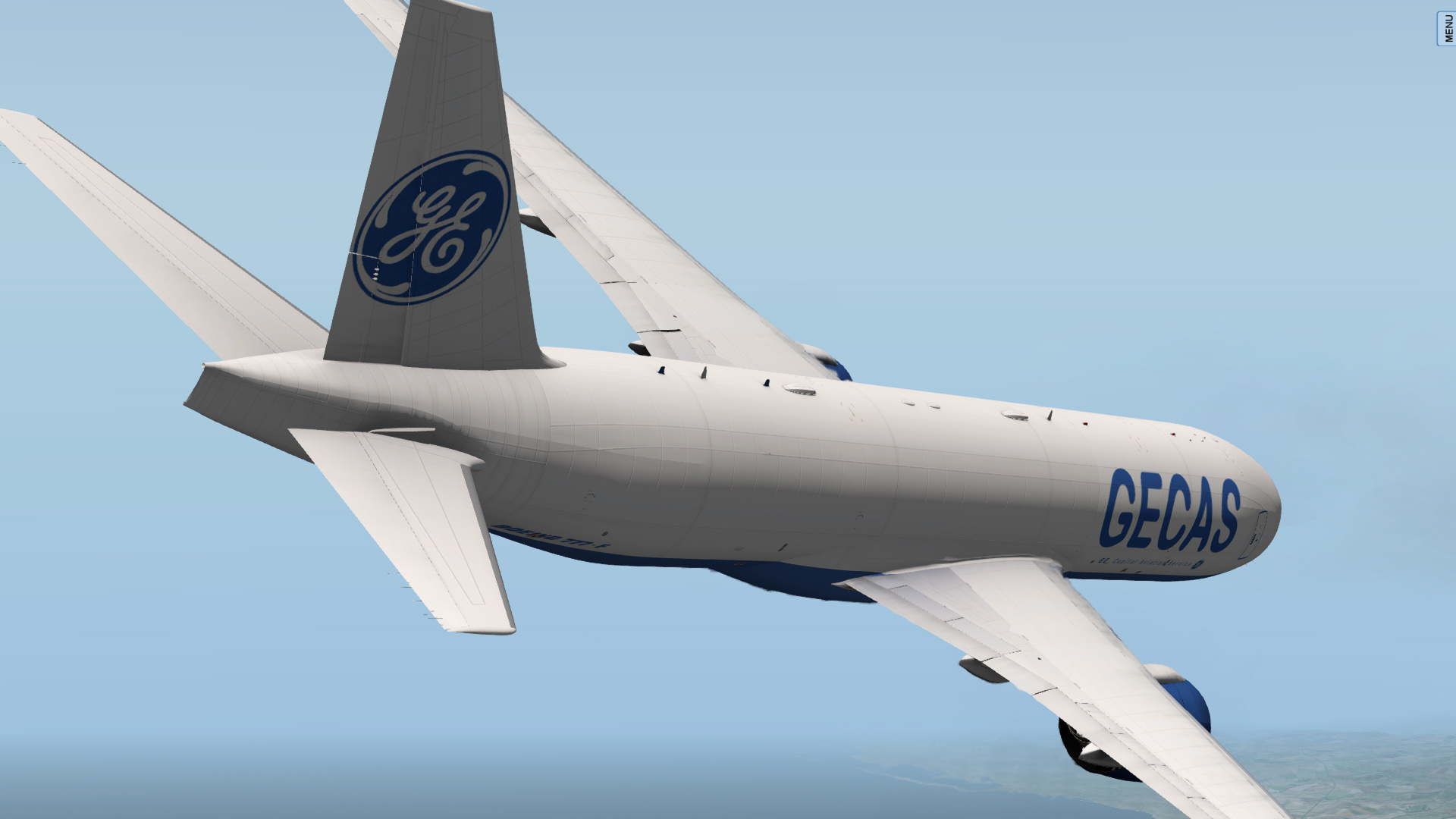 GECAS - Boeing 777-200 F - Aircraft Skins - Liveries - X-Plane.Org Forum