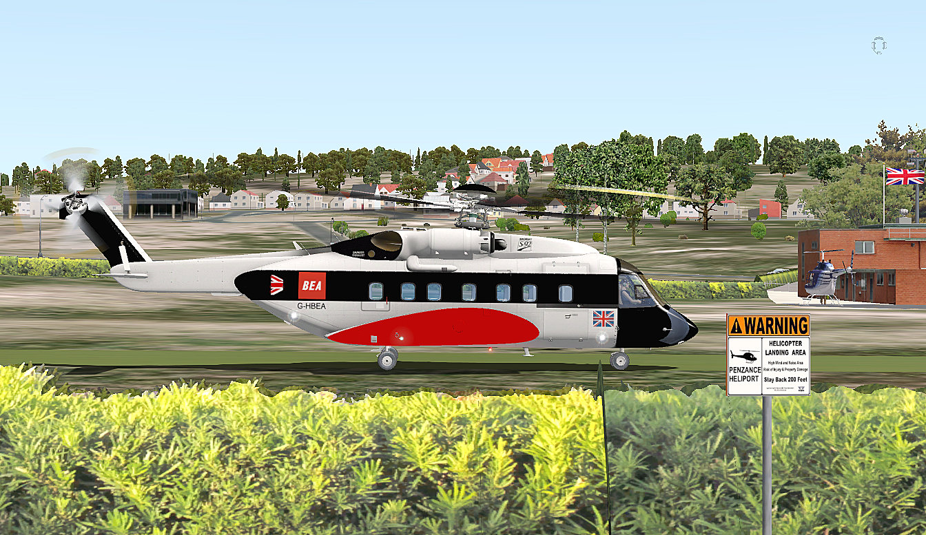 BEA Retro Livery (DMO Payware Sikorsky S-92) - Aircraft Skins ...