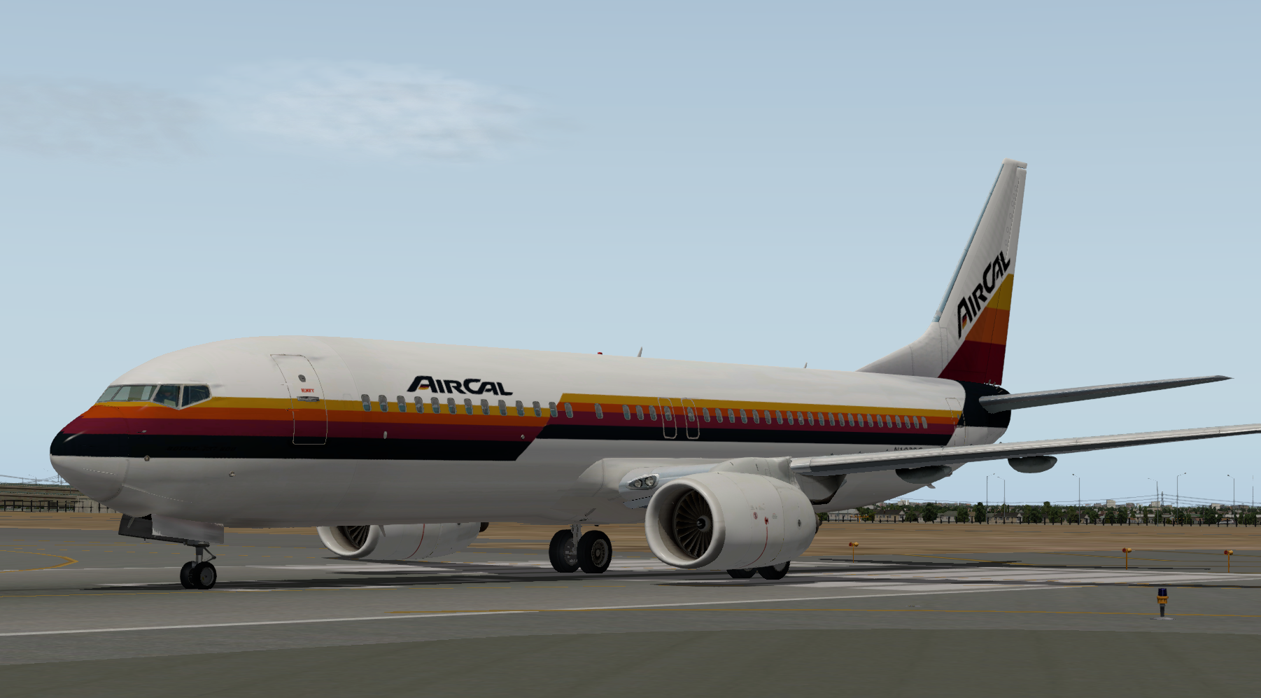 x737 AirCal livery - Aircraft Skins - Liveries - X-Plane.Org Forum