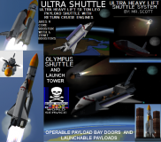 ULTRA HEAVY LIFT SPACE SHUTTLE - Mars and Spacecraft (all times) - X ...
