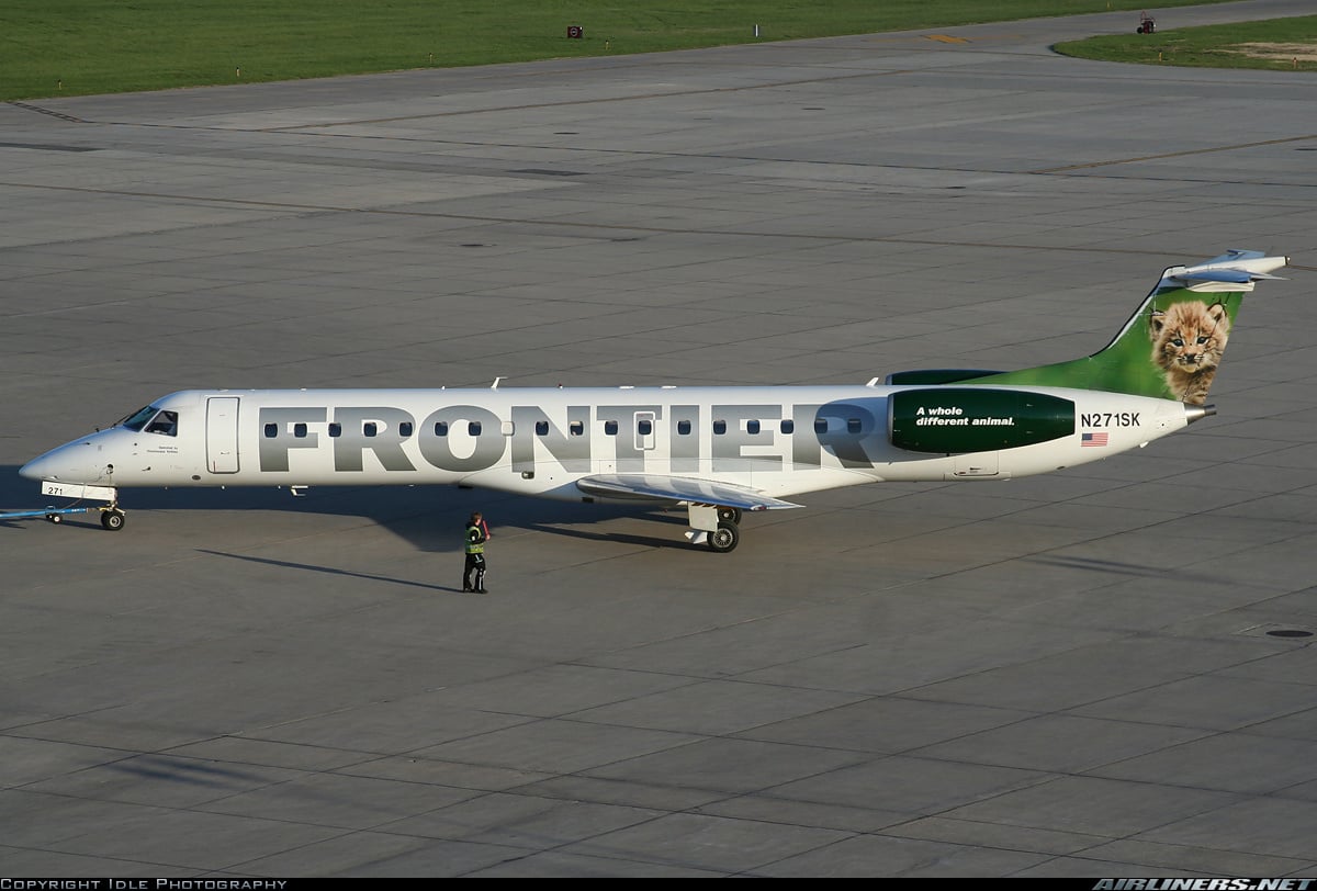 Frontier Airlines Embraer 140 Liveries - Aircraft Skins - Liveries - X ...