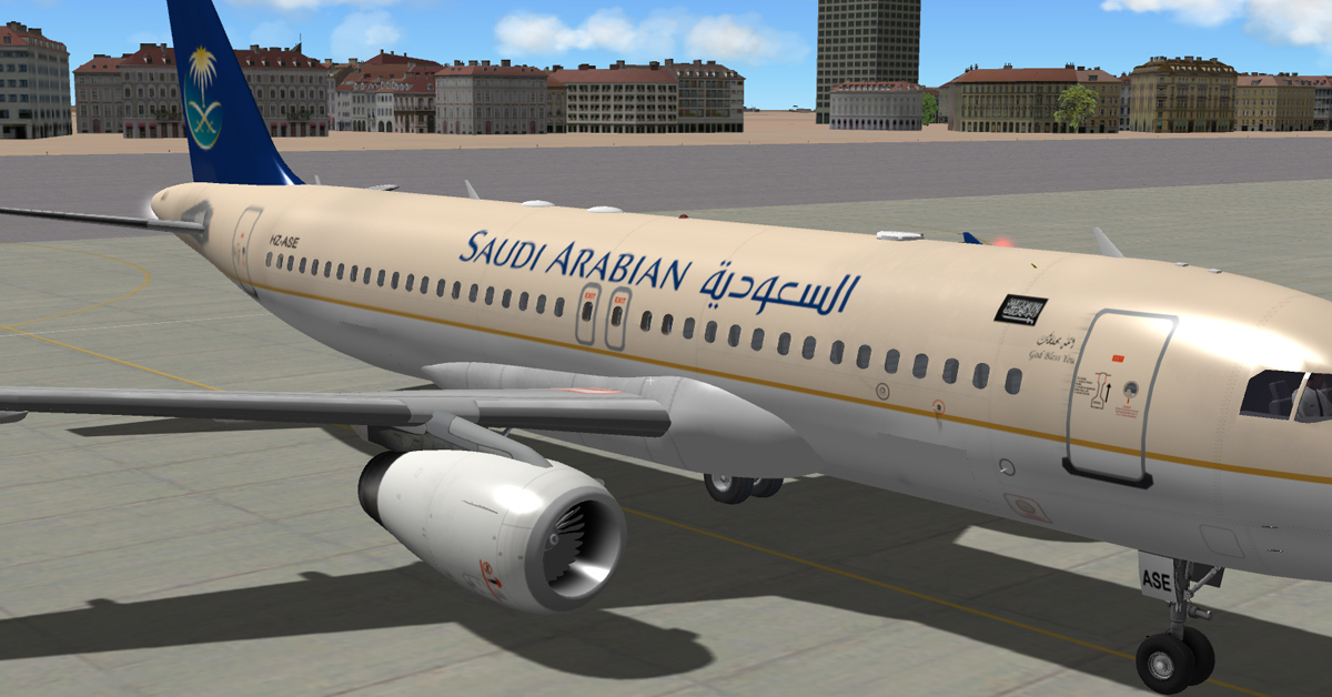 Saudi Arabian Livery for QPAC A320 - Aircraft Skins - Liveries - X ...