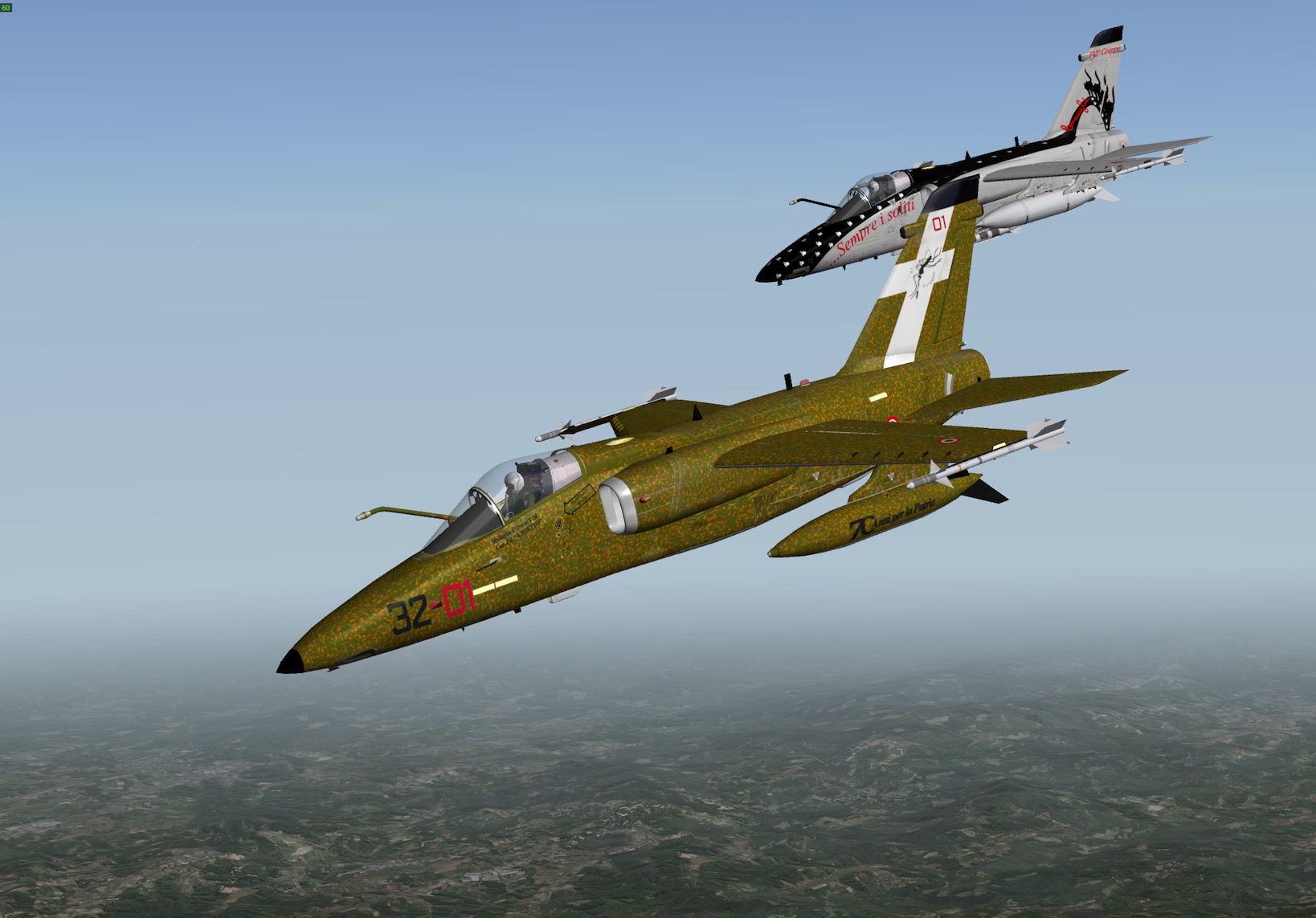 Italian AF WWII livery for AM-X (payware) - Aircraft Skins - Liveries ...