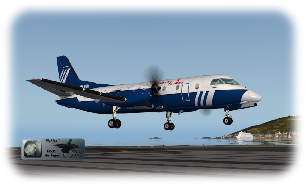 Polet-Flight livery for Take Command! (L.E.S.) Saab 340A - Aircraft ...