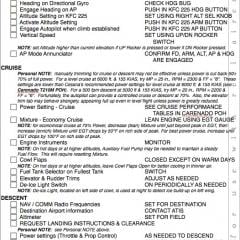 Carenado Cessna T210M Centurion II Checklists - Utilities - X-Plane.Org ...