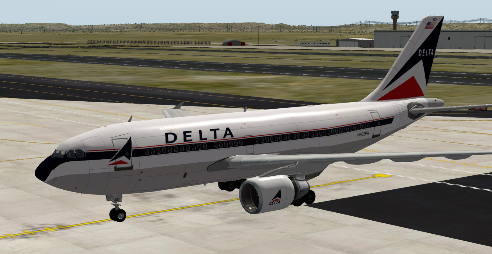Delta Air lines for A310-300 by Pilot-Sanya - Aircraft Skins - Liveries ...