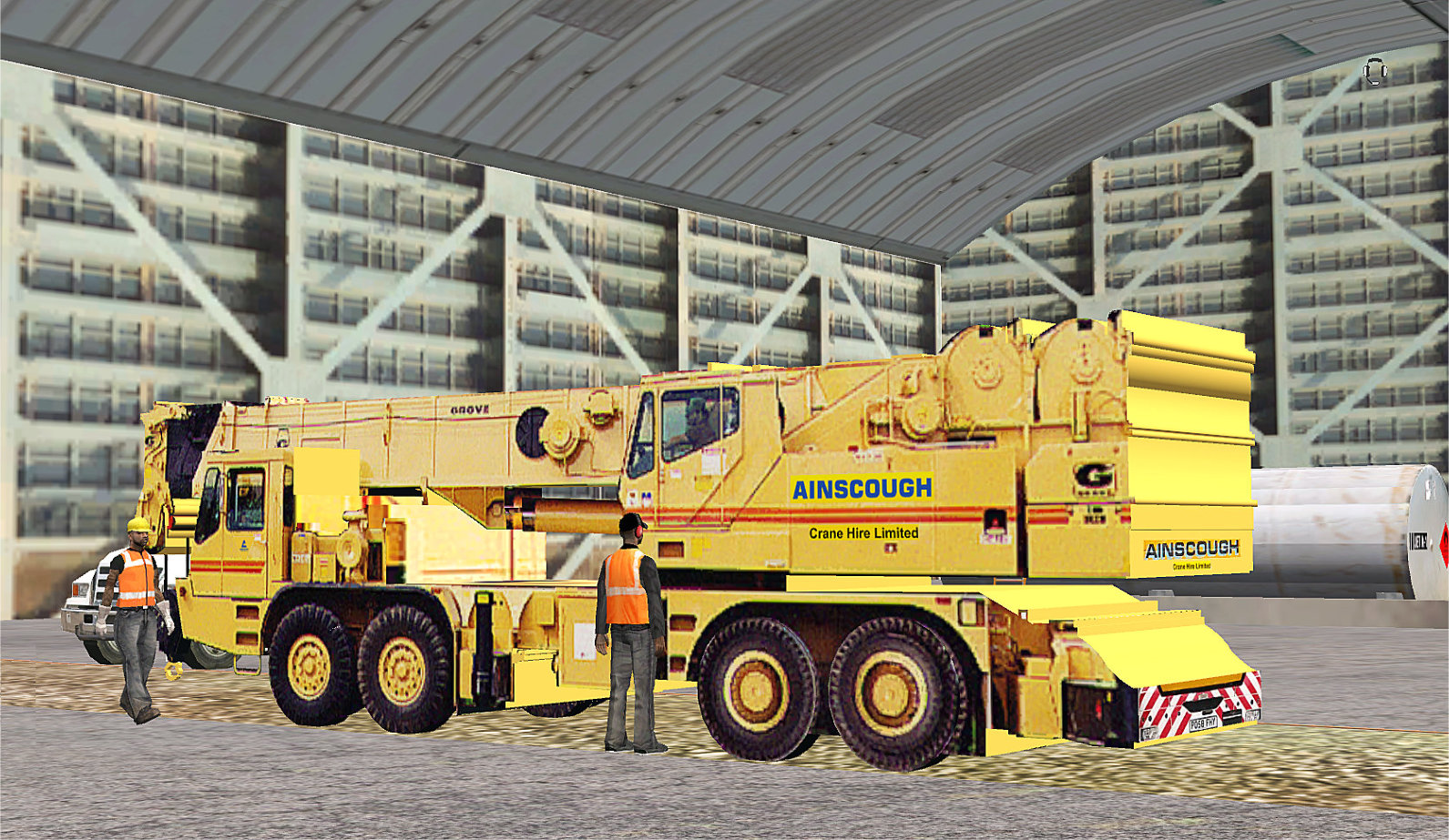 Mobile Heavy Crane (Static) - Objects - X-Plane.Org Forum