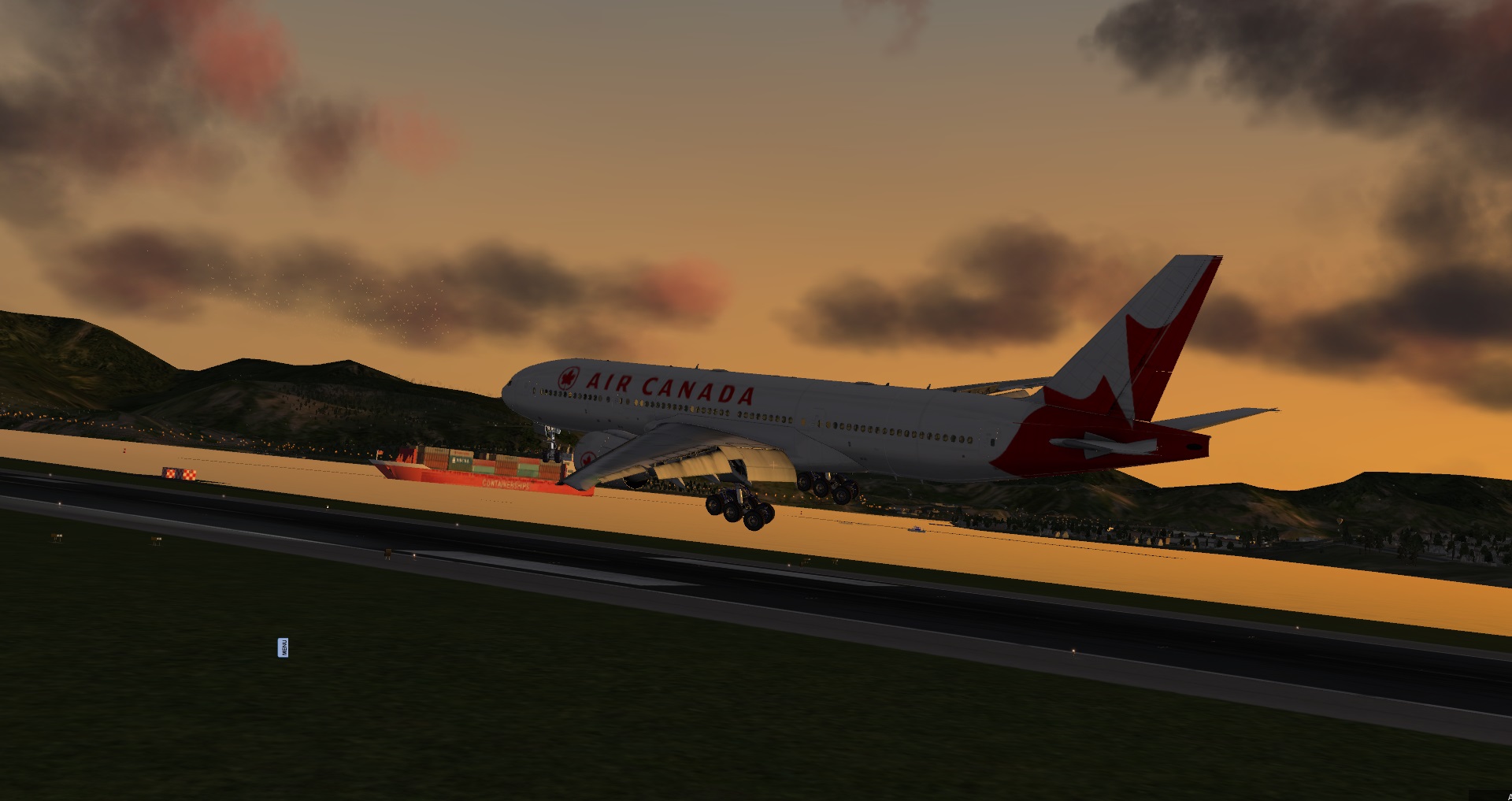 Air Canada Fictional Red Livery B777-200 - Aircraft Skins - Liveries ...