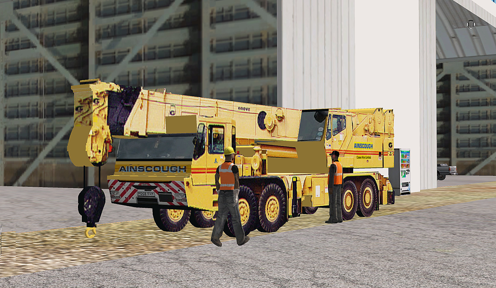 Mobile Heavy Crane (Static) - Objects - X-Plane.Org Forum