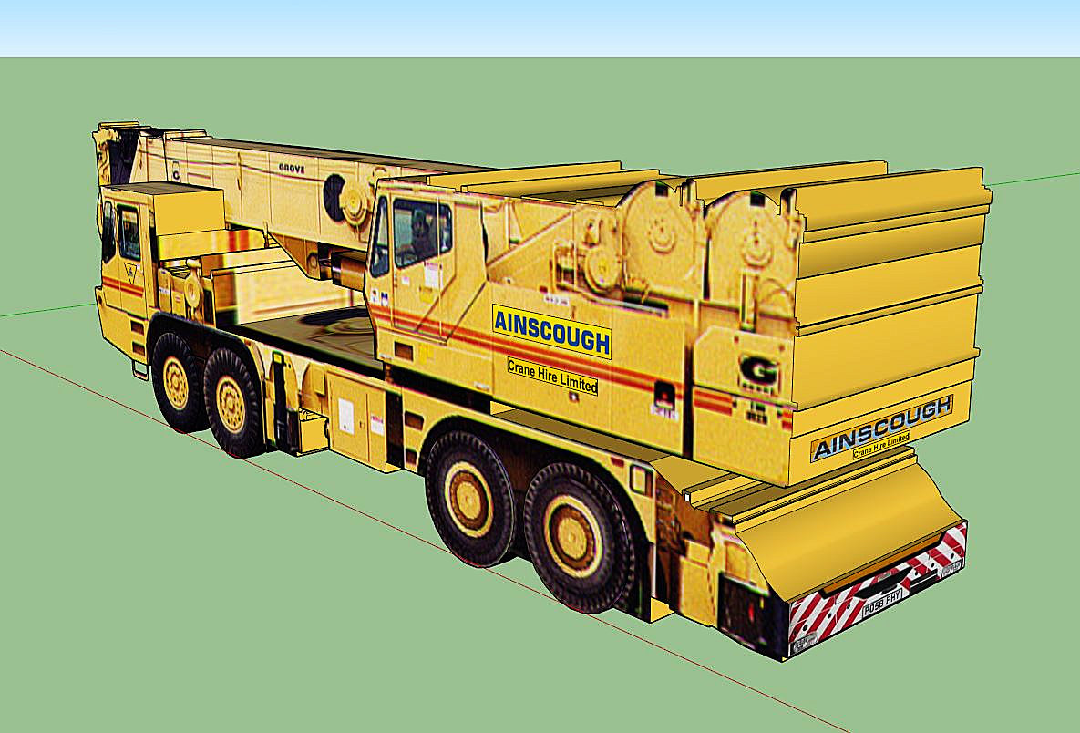 Mobile Heavy Crane (Static) - Objects - X-Plane.Org Forum