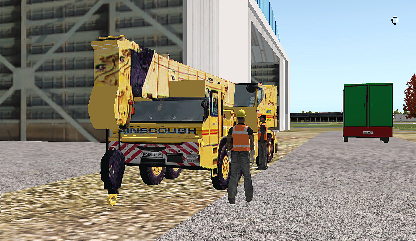 Mobile Heavy Crane (Static) - Objects - X-Plane.Org Forum
